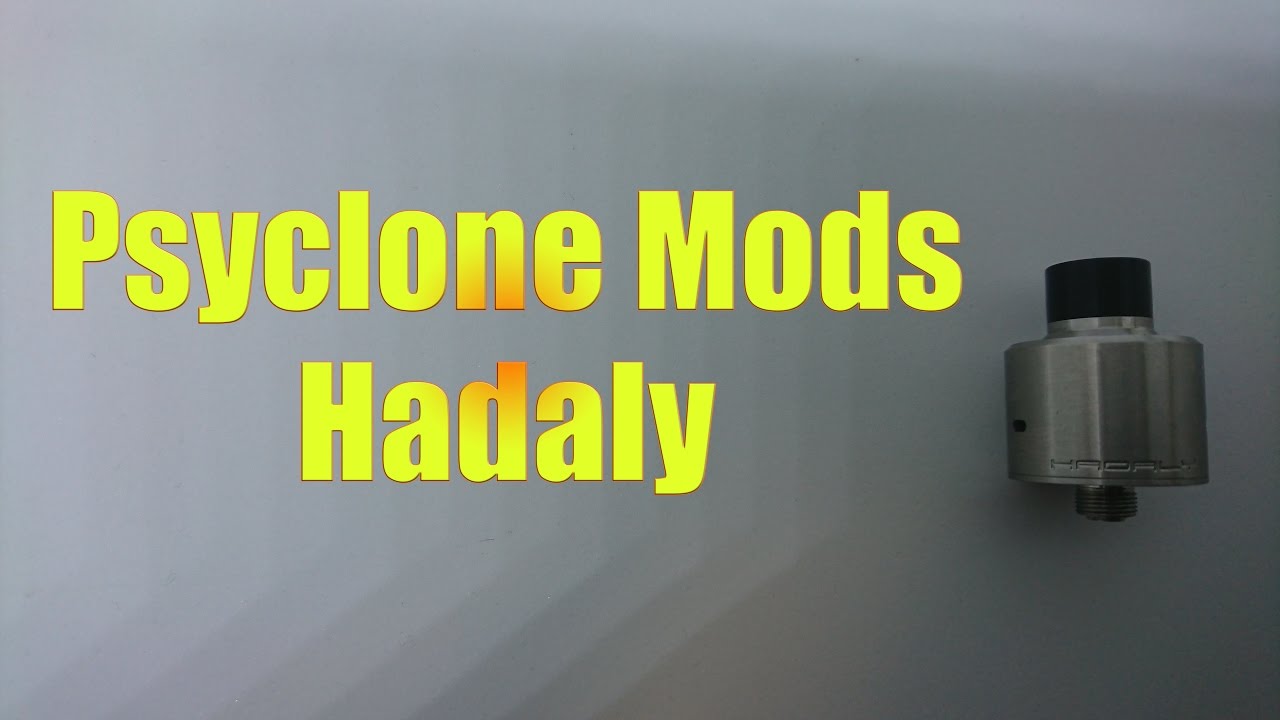 【VAPE】Psyclone Mods - Hadaly RDA【Review】 - YouTube