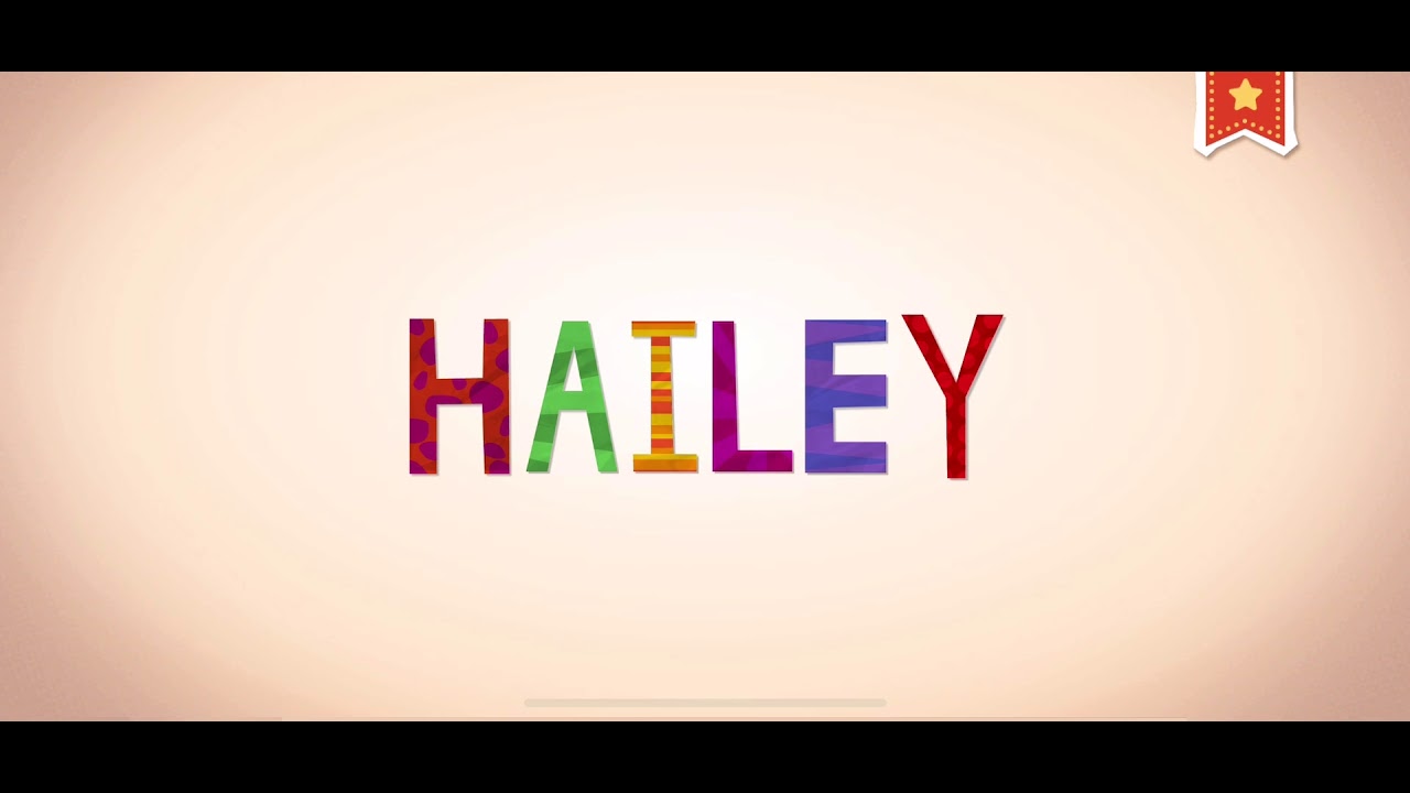 Endless Learning Academy HAILEY - YouTube