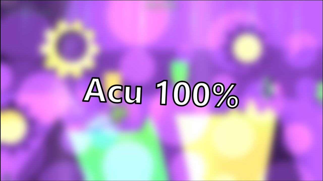 First extreme Acu 100% - YouTube