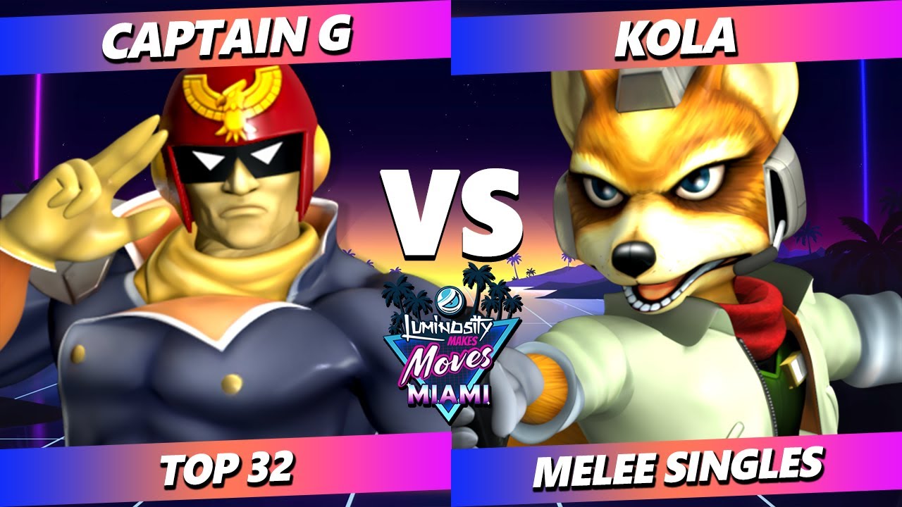 LMM Miami 2024 - Captain G (Captain Falcon) Vs. Kola (Fox) Smash Melee ...