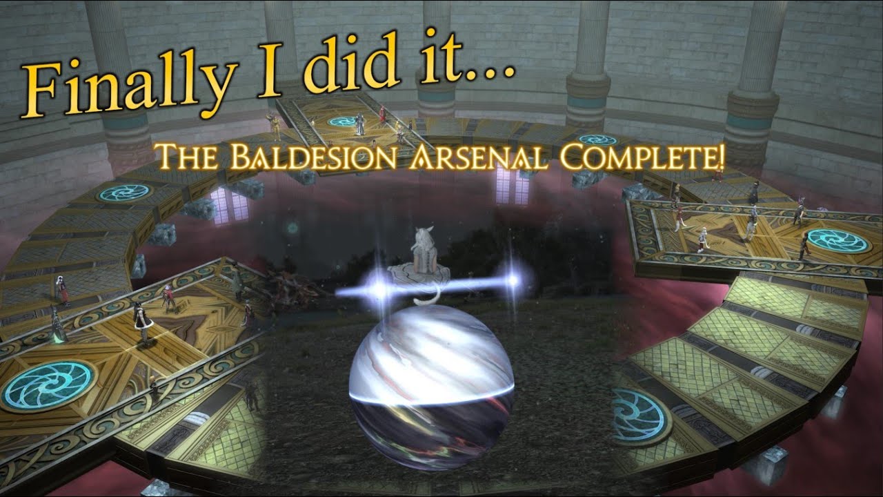 FFXIV: Meoni Finally Clears Baldesion Arsenal! - YouTube