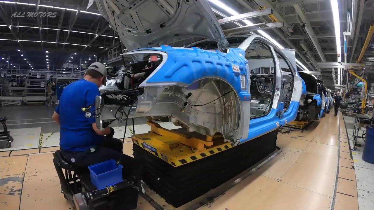 2022 Volkswagen PASSAT GT PRODUCTION 2022 - Car Factory - YouTube