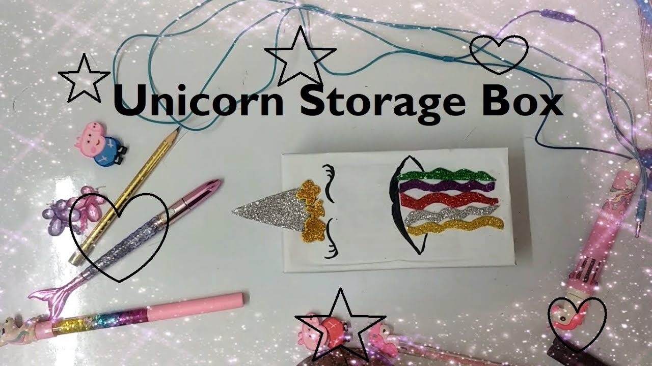 DIY Unicorn box at home || Very easy - YouTube
