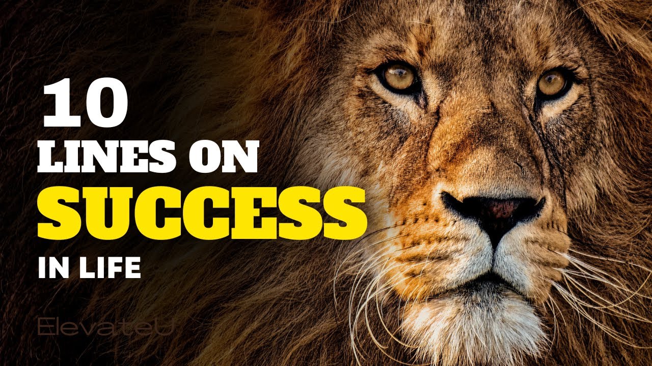 10 Motivational Speech for Success in Life | Success Motivation Status | ElevateU - YouTube