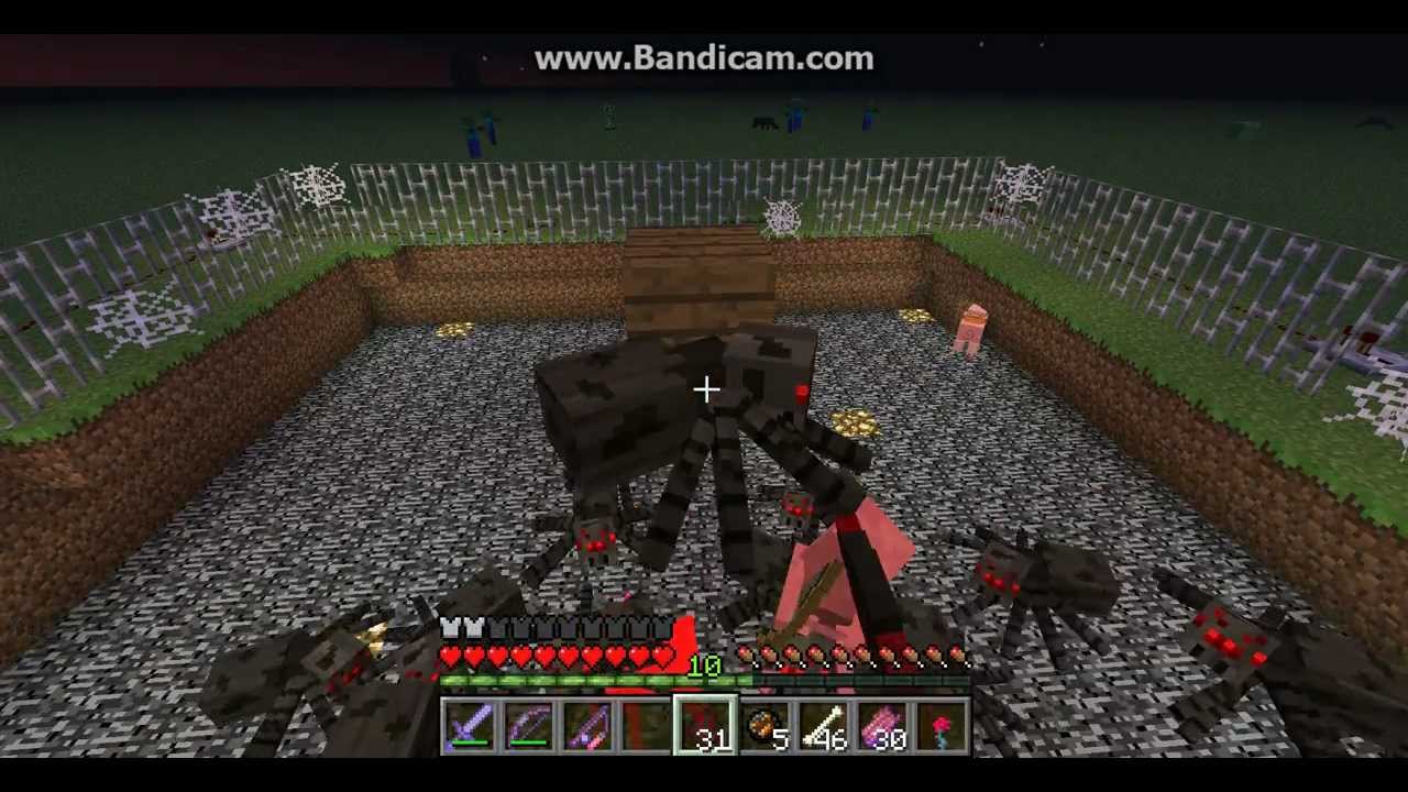 mob fights minecraft(part 2) - YouTube