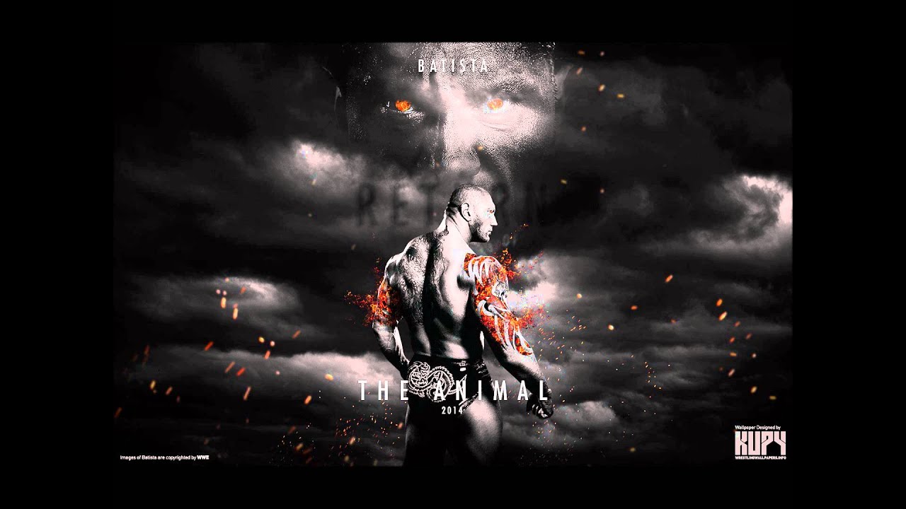 WWE Batista theme song I Walk Alone - YouTube