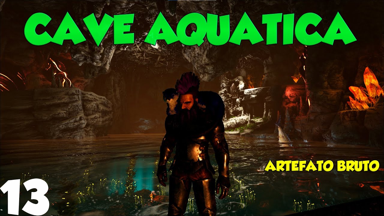 CAVE AQUÁTICA | FARM DE DROP | ARK EVOLVED EP-13 | THE ISLAND - YouTube