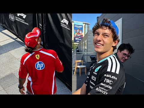 Kimi Antonelli Trolls Lewis Hamilton At Baku GP Hilarious Moment