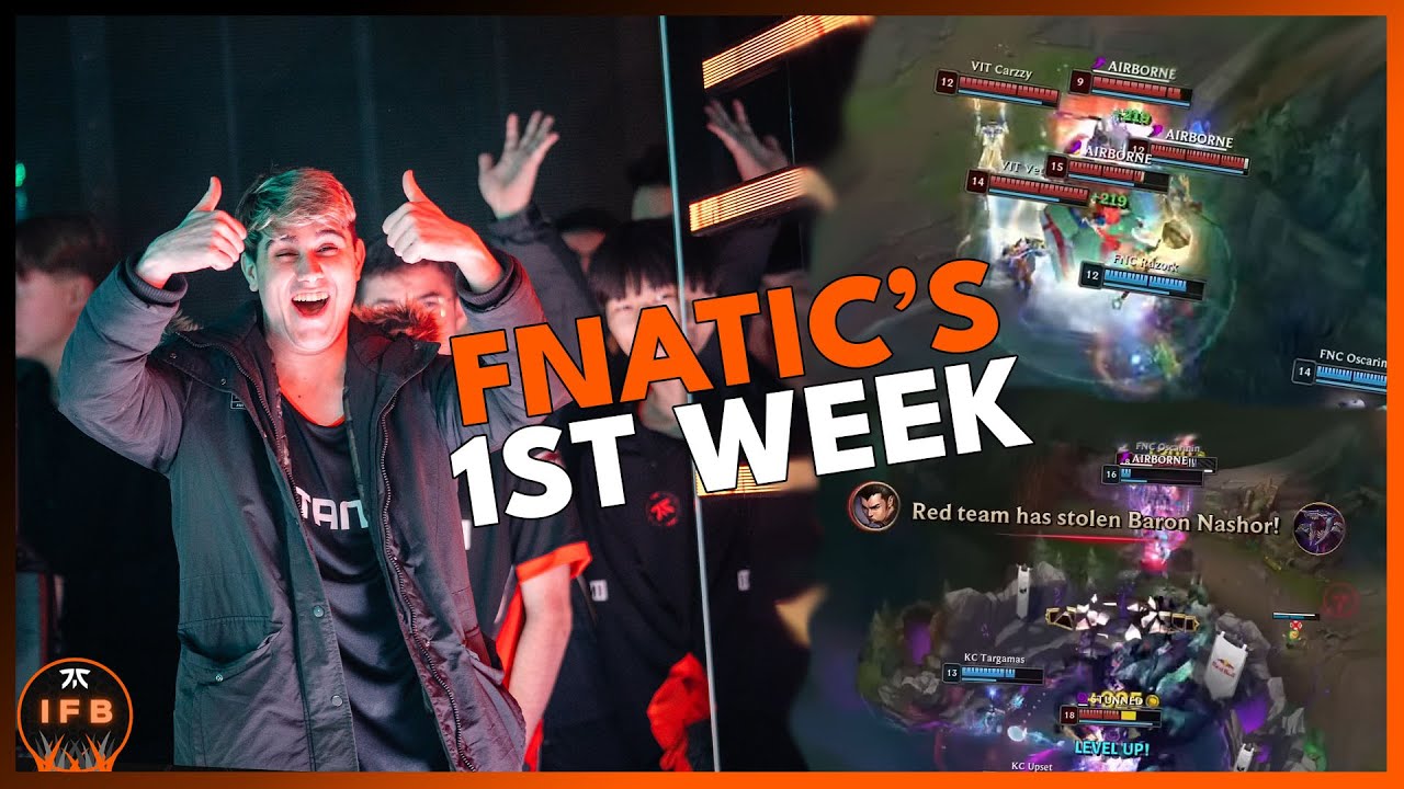 Fnatic has a PROMISING start to the season | Inside Fnatic's Brush ...