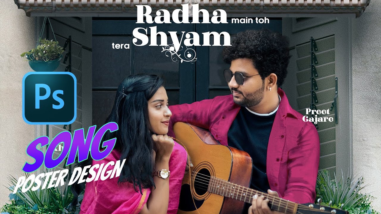 HOW TO MAKE SONG POSTER IN PHOTOSHOP | SONG POSTER DESIGN | COMMISSION ...