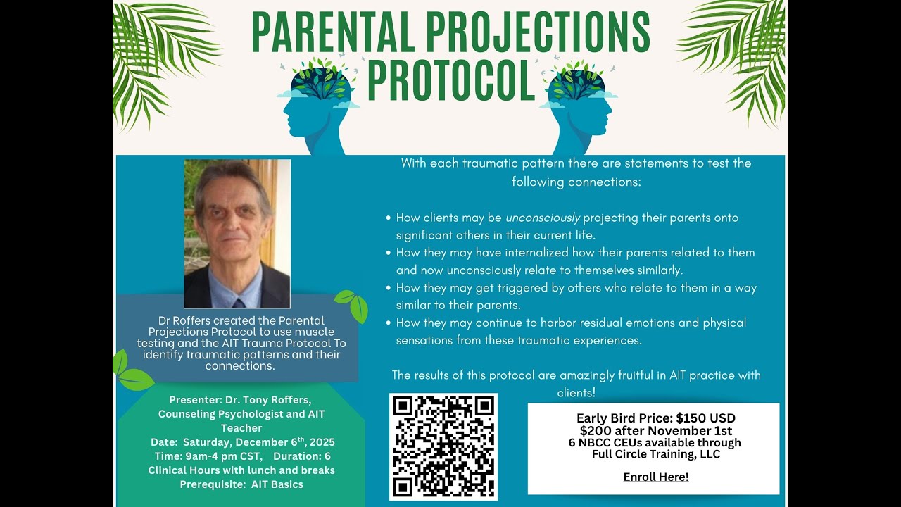 Tony Roffers Parental Projections Interview - YouTube