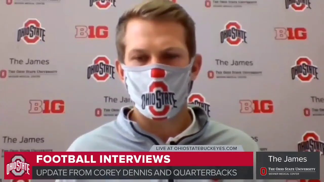 🗣️ QBs Coach Corey Dennis on the Similarities Of The Buckeyes' Passing ...