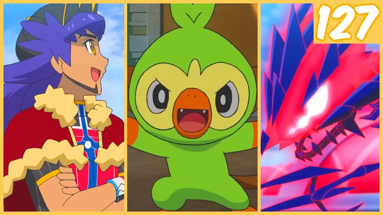 Leon's ETERNATUS! Goh LEAVES Ash! Grookey's Is STRONG! Pokemon Journeys ...