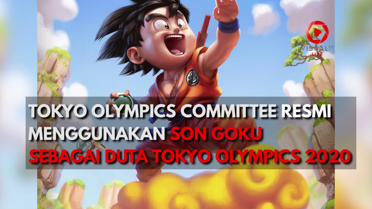 Son Goku Icon Olimpiade Tokyo 2020 - YouTube