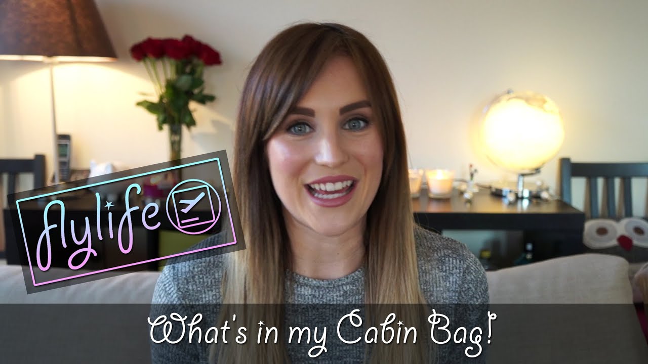 What's In My Cabin Bag! | Cabin Crew Essentials | flylifeDanni - YouTube