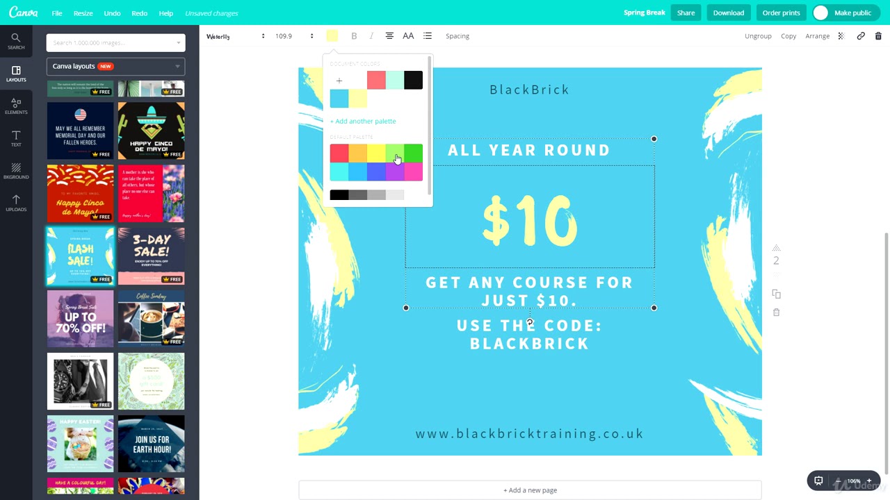 Facebook Post Design Project - YouTube