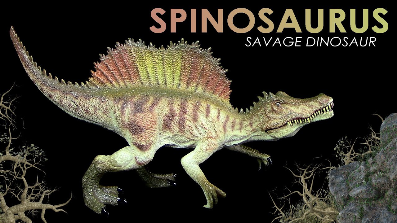 Savage Dinosaur - Spinosaurus - Dinosaurier Unboxing & Review - YouTube