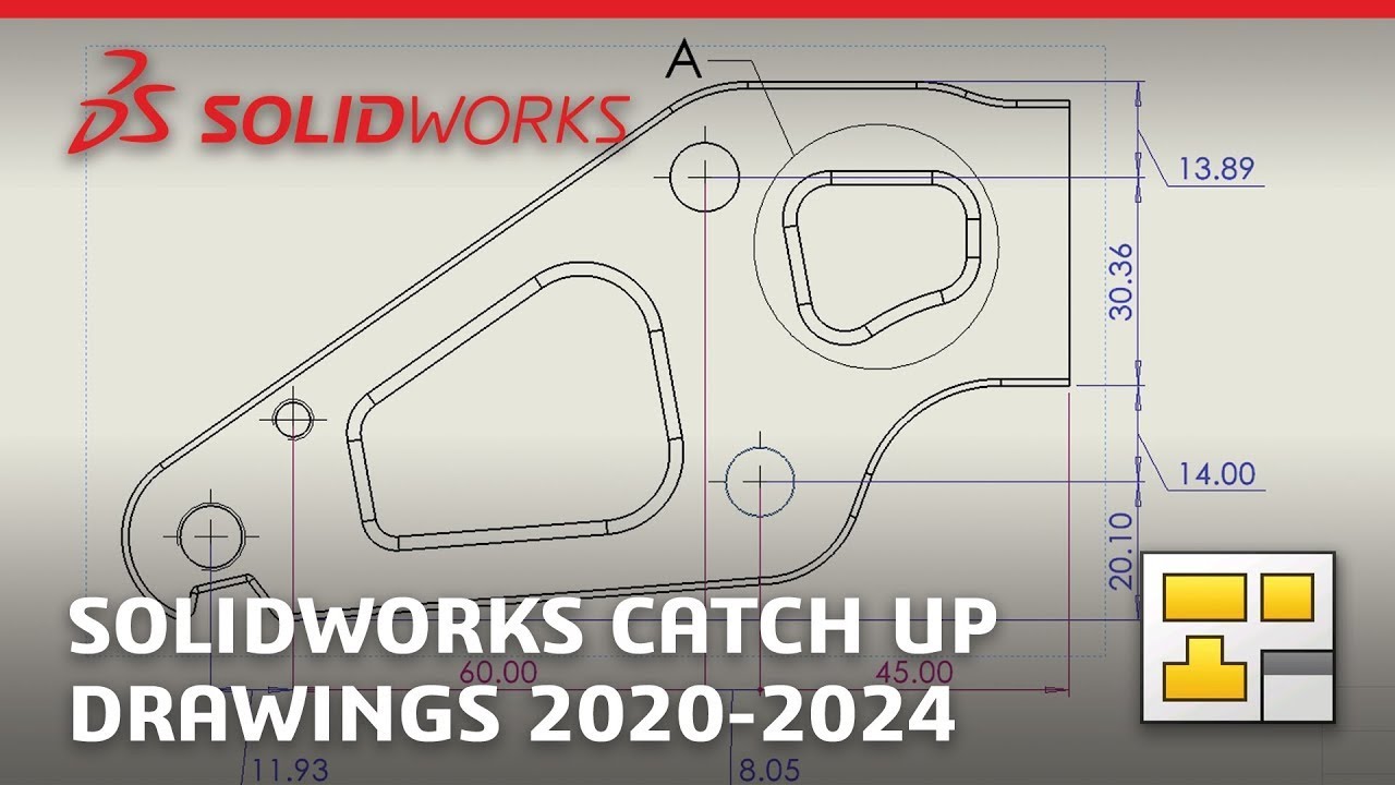 SOLIDWORKS Drawings – Catch Up 2020–2024 - YouTube