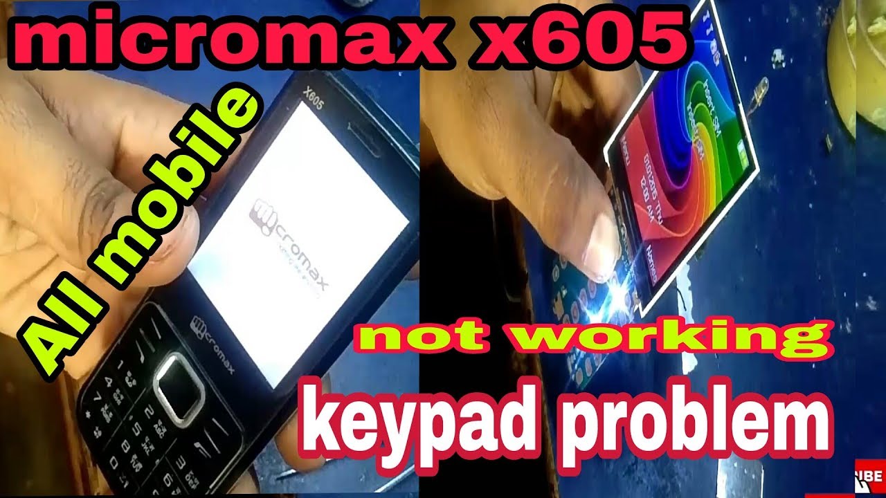 micromax x605 keypad problem kaise solve kare\\nmicromax keypad "147 ...