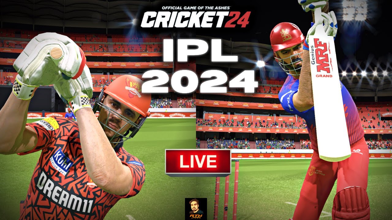 IPL 2024 SRH vs RCB T20 Match - Cricket 24 Live - RtxVivek - YouTube