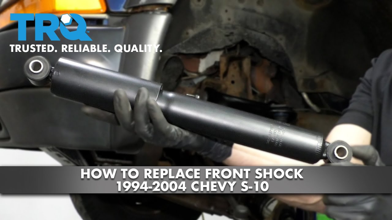 How to Replace Front Shock 1994-2004 Chevy S-10 - YouTube