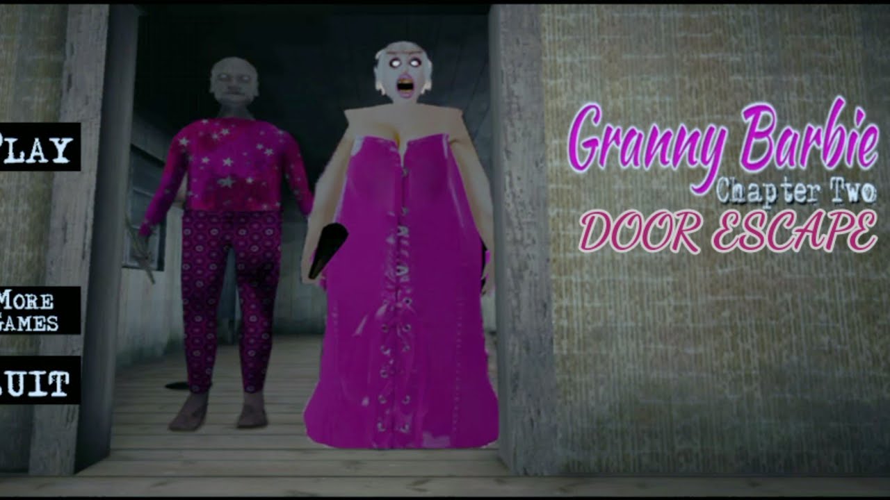 BARBIE'S GRANNY CHAPTER 2 DOOR ESCAPE | TEG army G - YouTube