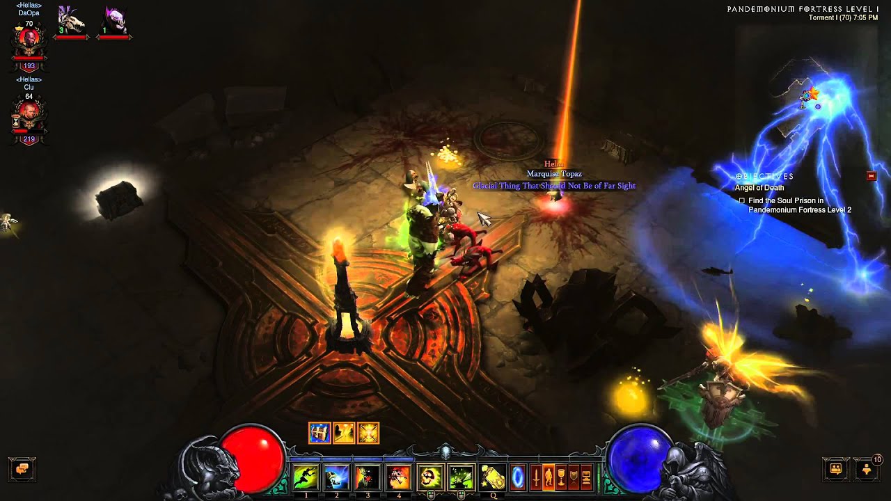 Diablo 3: Reaper of Souls | Legendary Helm Drop: Blind Faith - YouTube