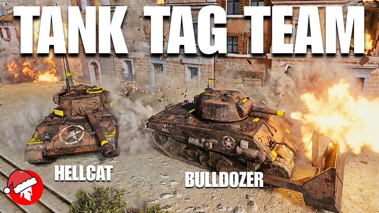 The Unbeatable Tank Tag Team! - 4vs4 - US Forces - Company of Heroes 3 ...