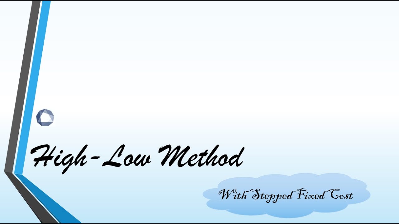 High Low Method With Stepped Fixed Cost YouTube High Low Method With Stepped Fixed Cost YouTube