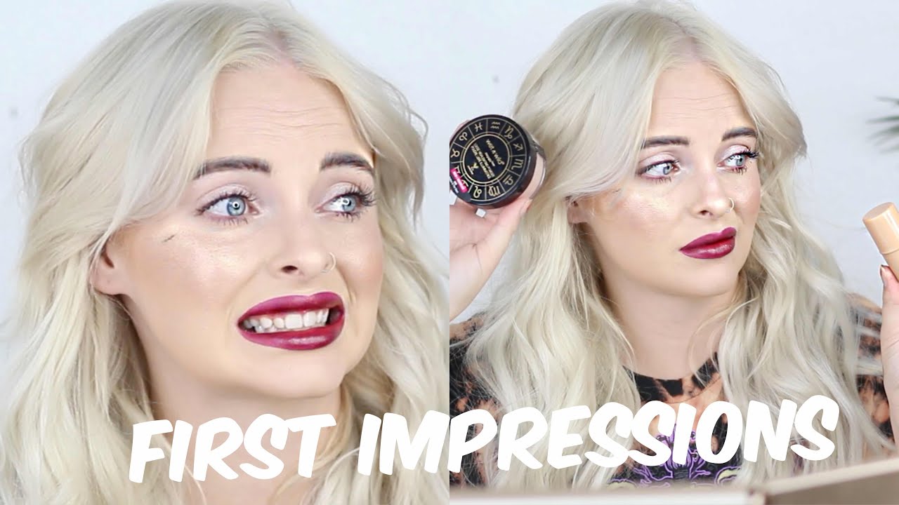 FAIL! FULL FACE OF FIRST IMPRESSIONS // THEMEGSCAHILL - YouTube