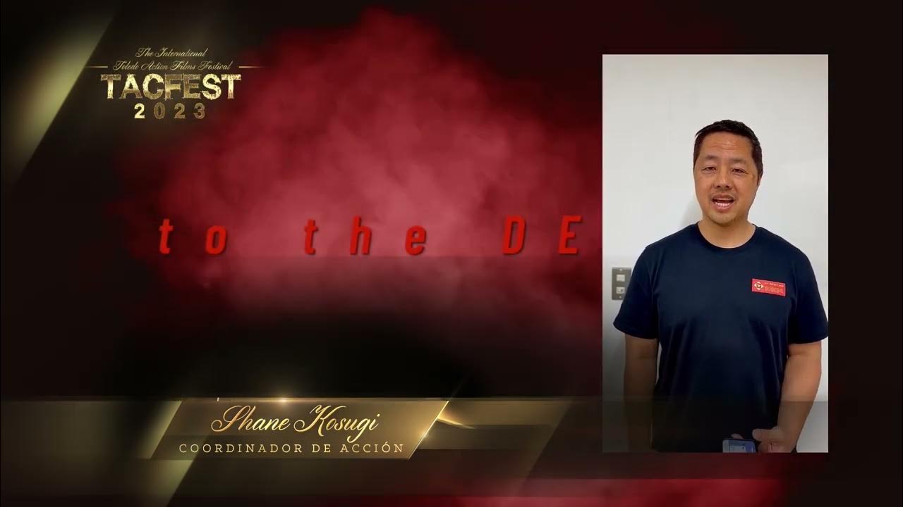 Mejor Coordinador de Acción TACFEST 2023 (Best Stunt Coordinator) - Shane Kosugi - YouTube