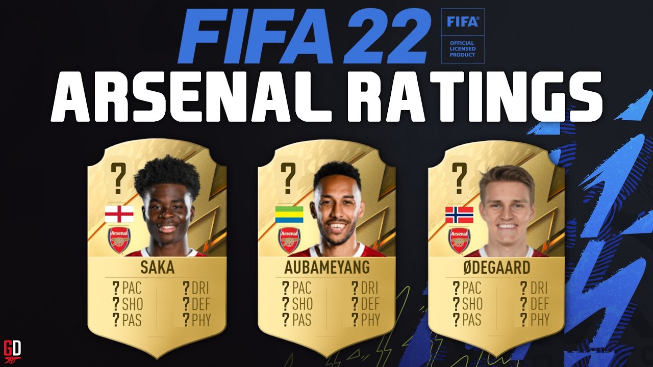 FIFA 22 - ARSENAL RATINGS! (LEAKED) 😱 - YouTube