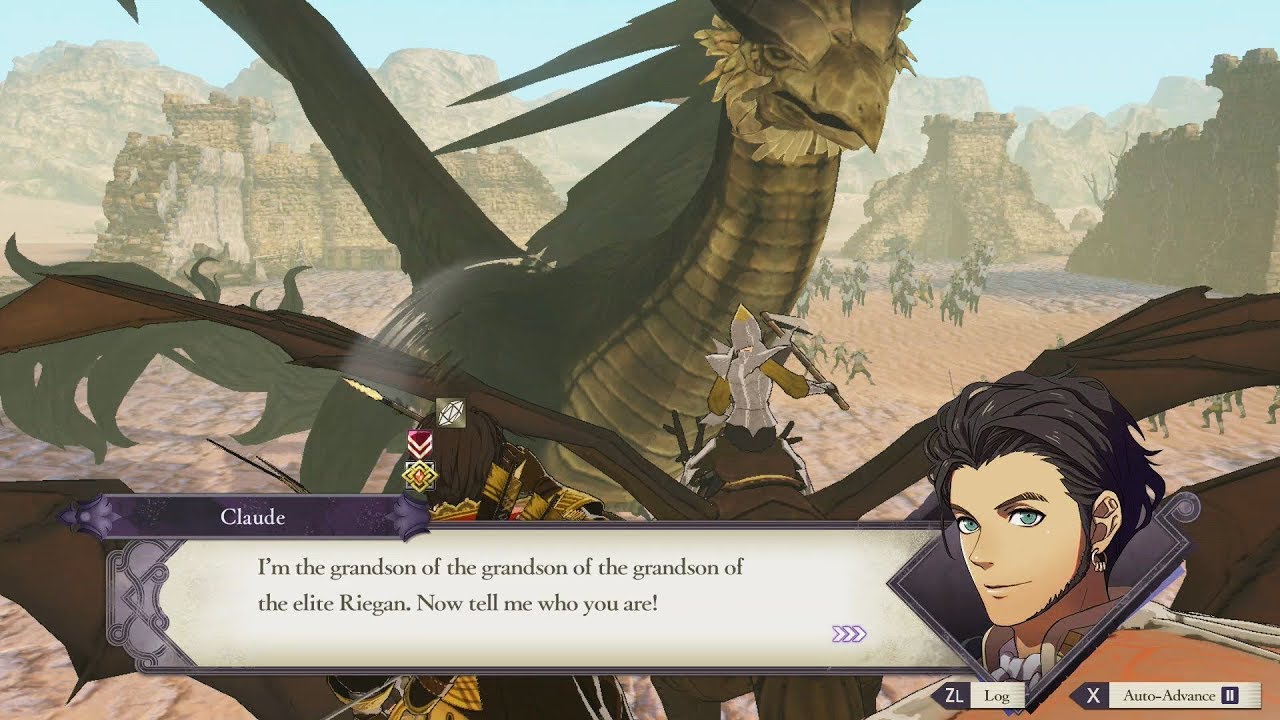 Fire Emblem: Three Houses - Claude, Flayn, Seteth Vs Wind Caller Unique ...