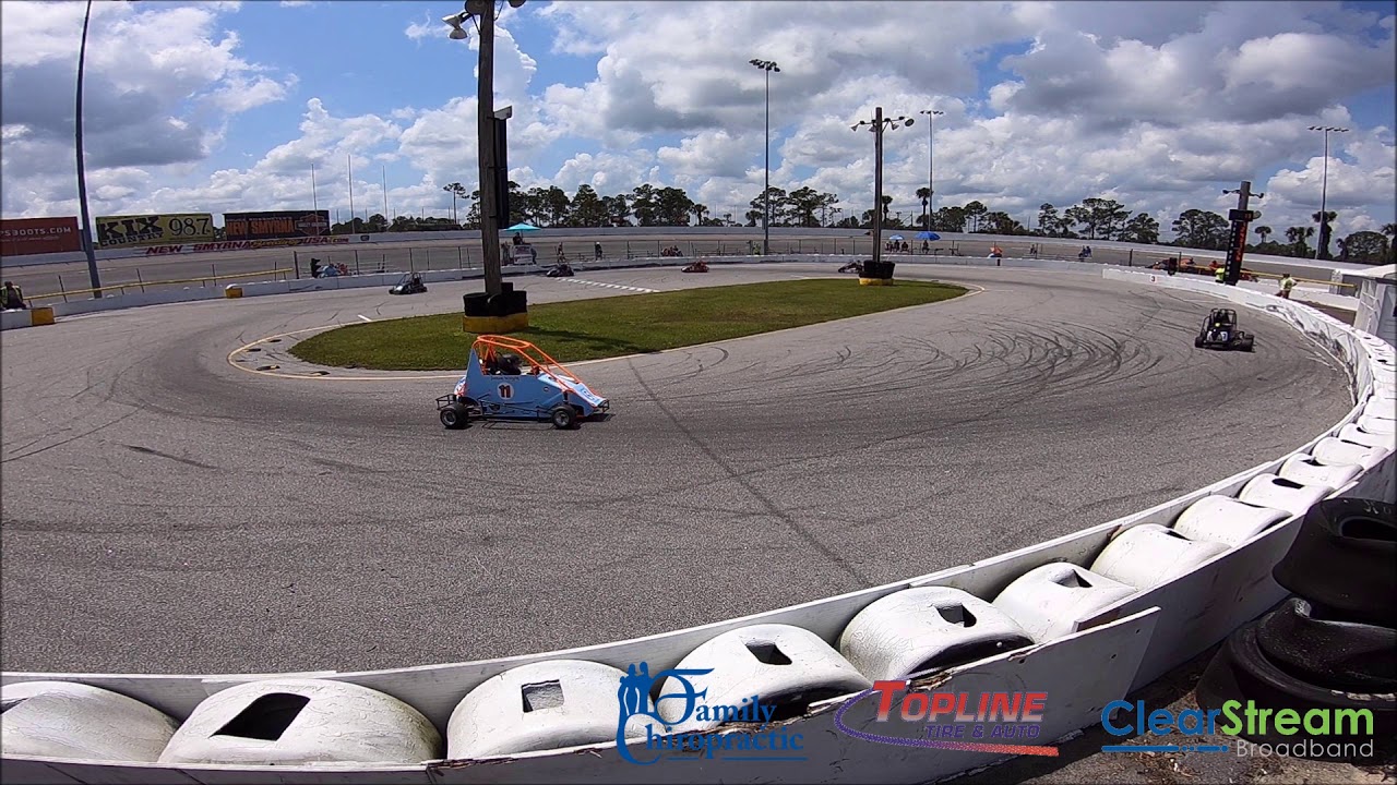 April 7th, 2019 New Smyrna Speedway Sr. Honda Points Race #6 B-Main ...