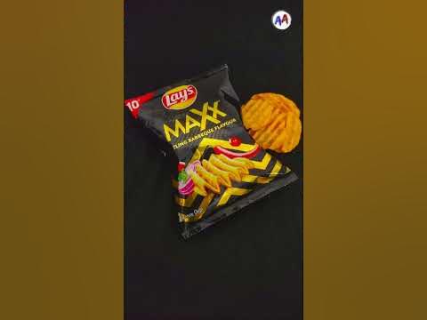 Black lays Maxx zling barbeque flavour Lay's in just 3 seconds. Try ...