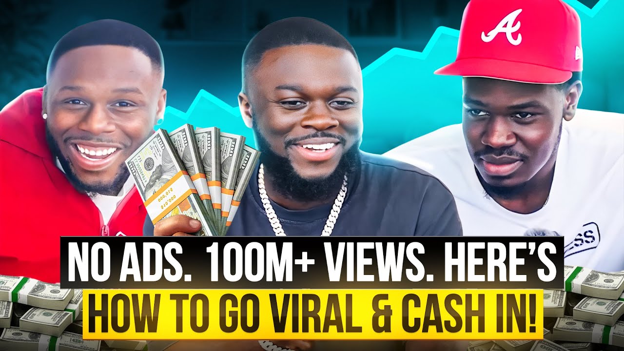 Zero Ads, 100M+ Views: How to Go Viral & Make Money ft. Sharif Ceasar - YouTube