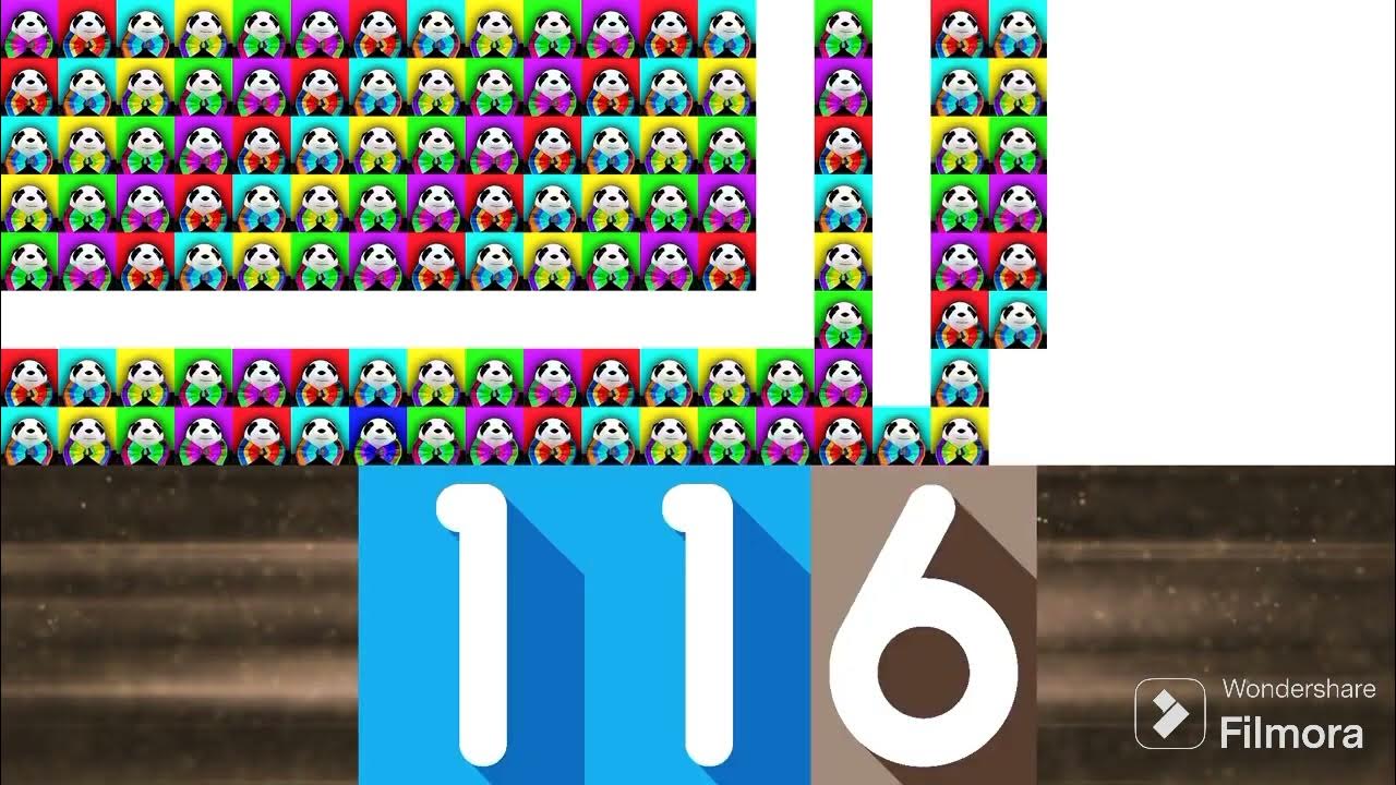 Numbers 1 to 1000 with Panda Pictures but it keeps getting faster - YouTube