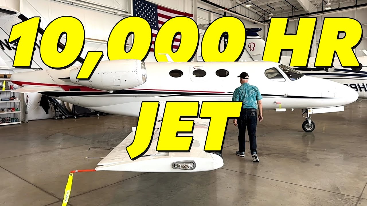 10,000 Hour Jet!? Cessna Citation Mustang C510 Tour from 15 year Type ...