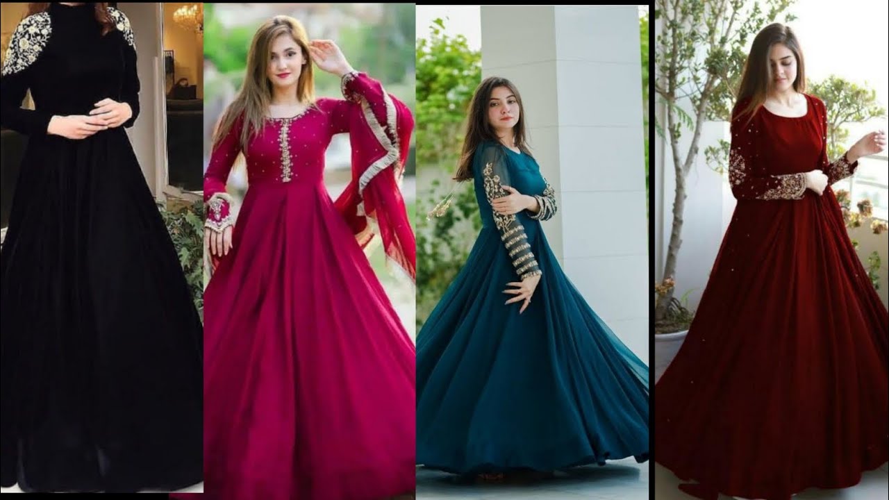 LATEST PARTY WEAR FROCKS FOR GIRLS 2025 | BEAUTIFUL FROCKS FOR GIRLS ...
