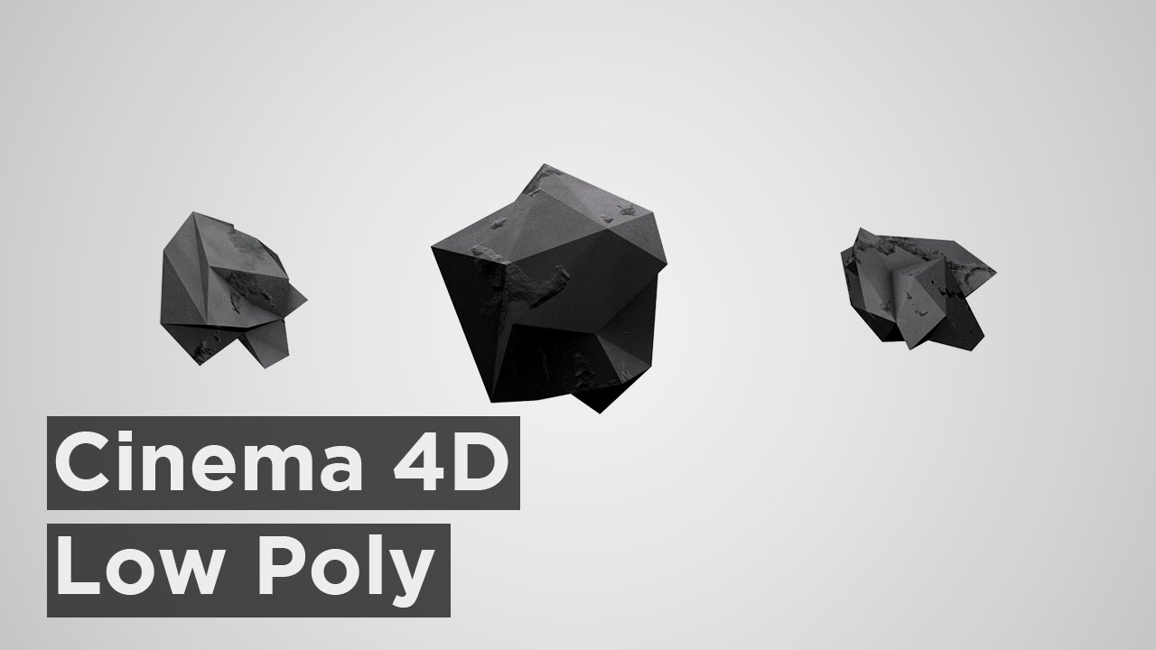 Tutorial Cinema 4D | Low Poly - 4K - YouTube