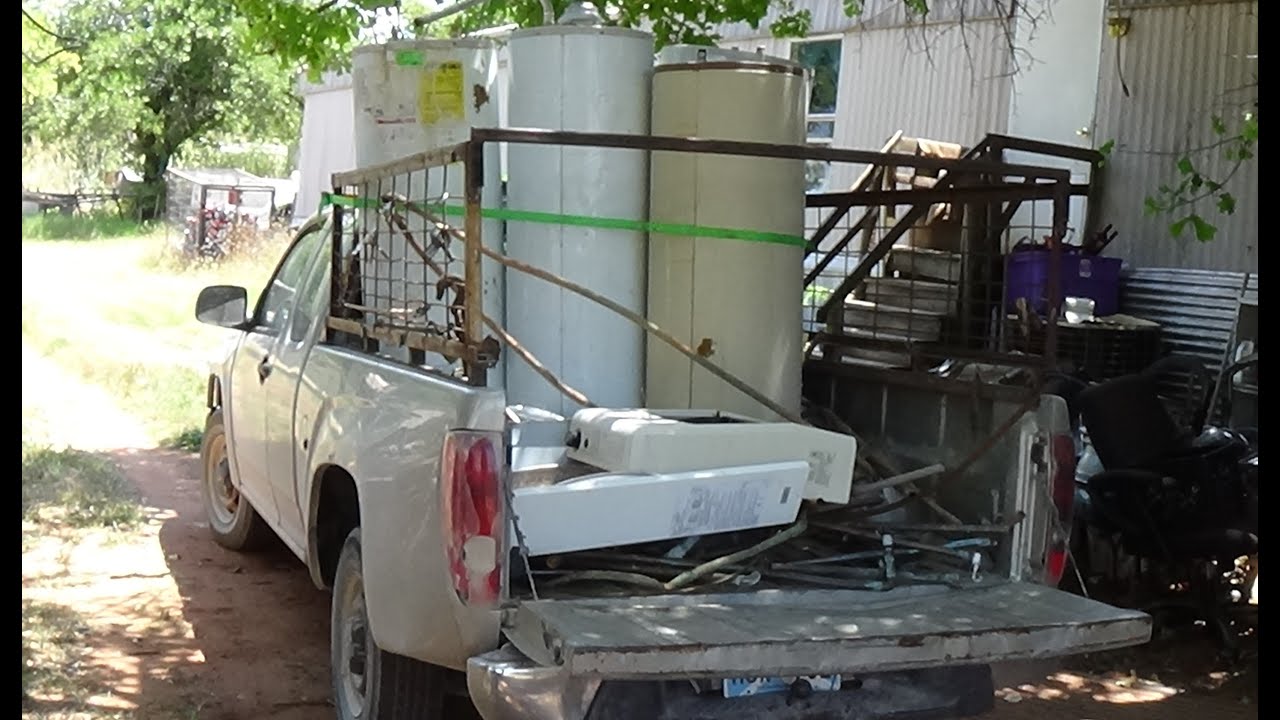 Saturdays Load, lots of Scrap Copper pipe - YouTube