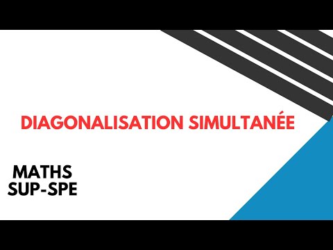 diagonalisation simultanée - YouTube