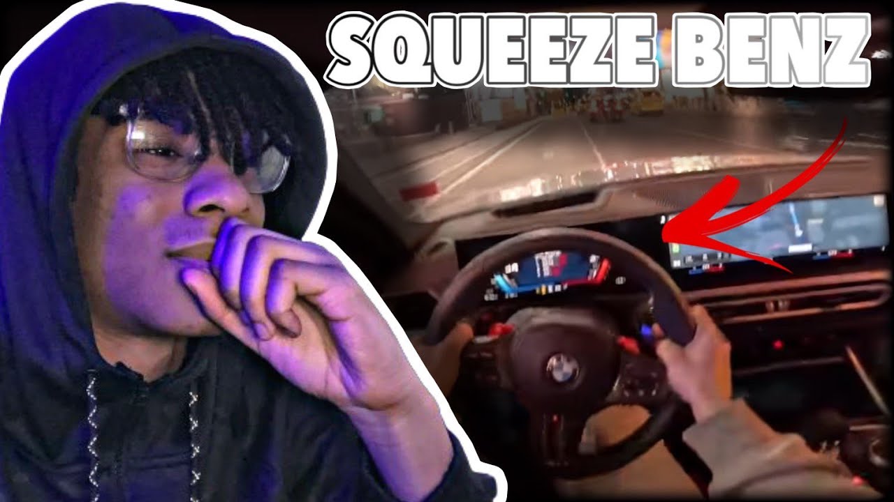 Dexin Reacts To Squeeze Benz Drifting Around Time Square - YouTube