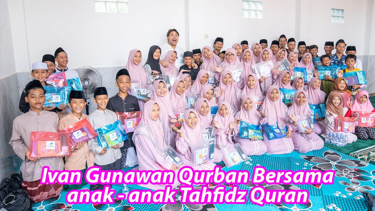 Ivan Gunawan Qurban Bersama anak - anak Tahfidz Quran - YouTube