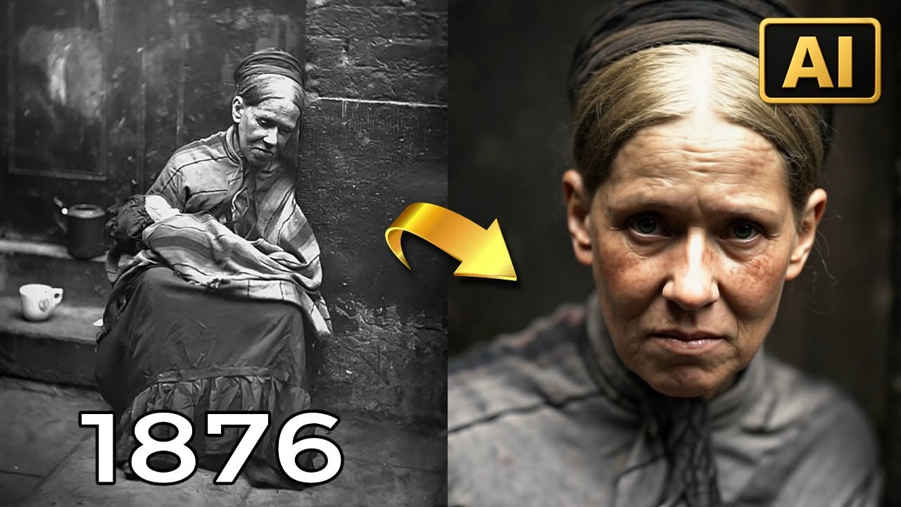 The REAL Street Life of Victorian London Brought to Life | 1870s ...