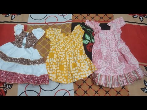 how to fold baby frock/ baby clothes folding hacks/space saving clothes ...