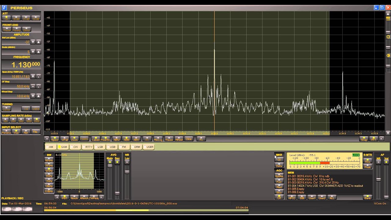 1130 kHz WBBR New York City. Received in Scotland - YouTube