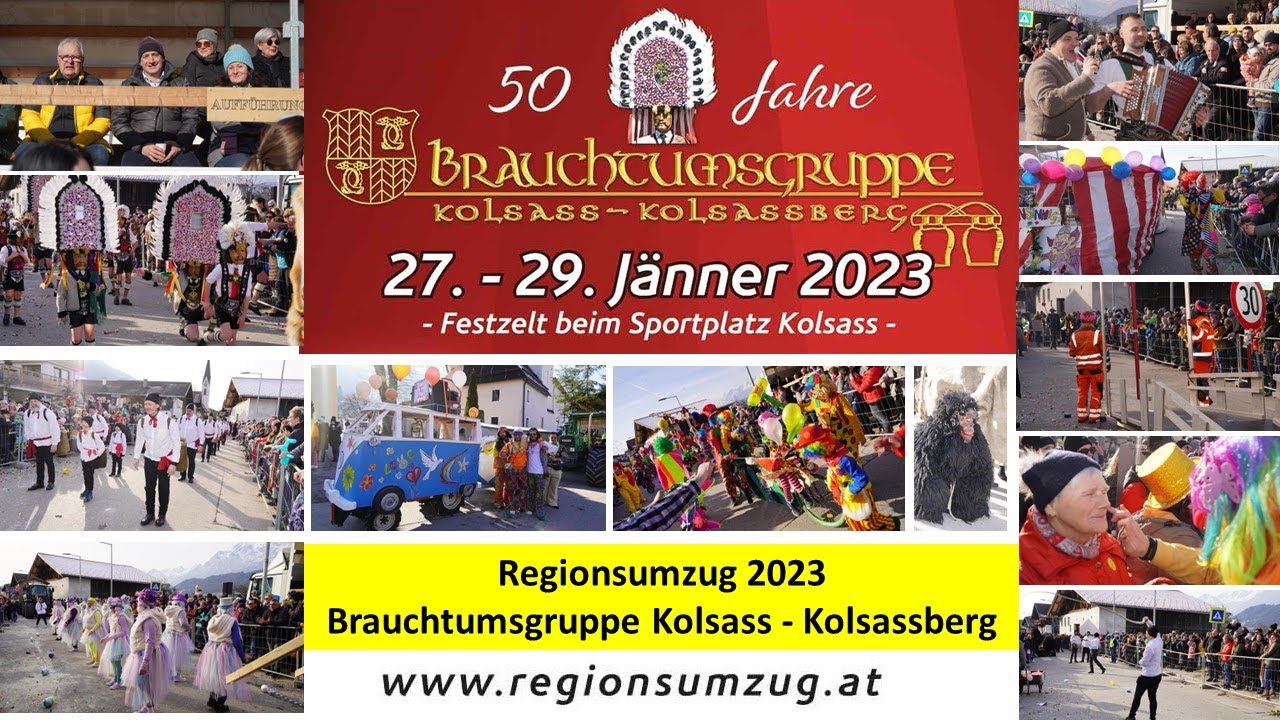 Bilder - BG Kolsass Kolsassberg Regionsumzug 2023 - YouTube