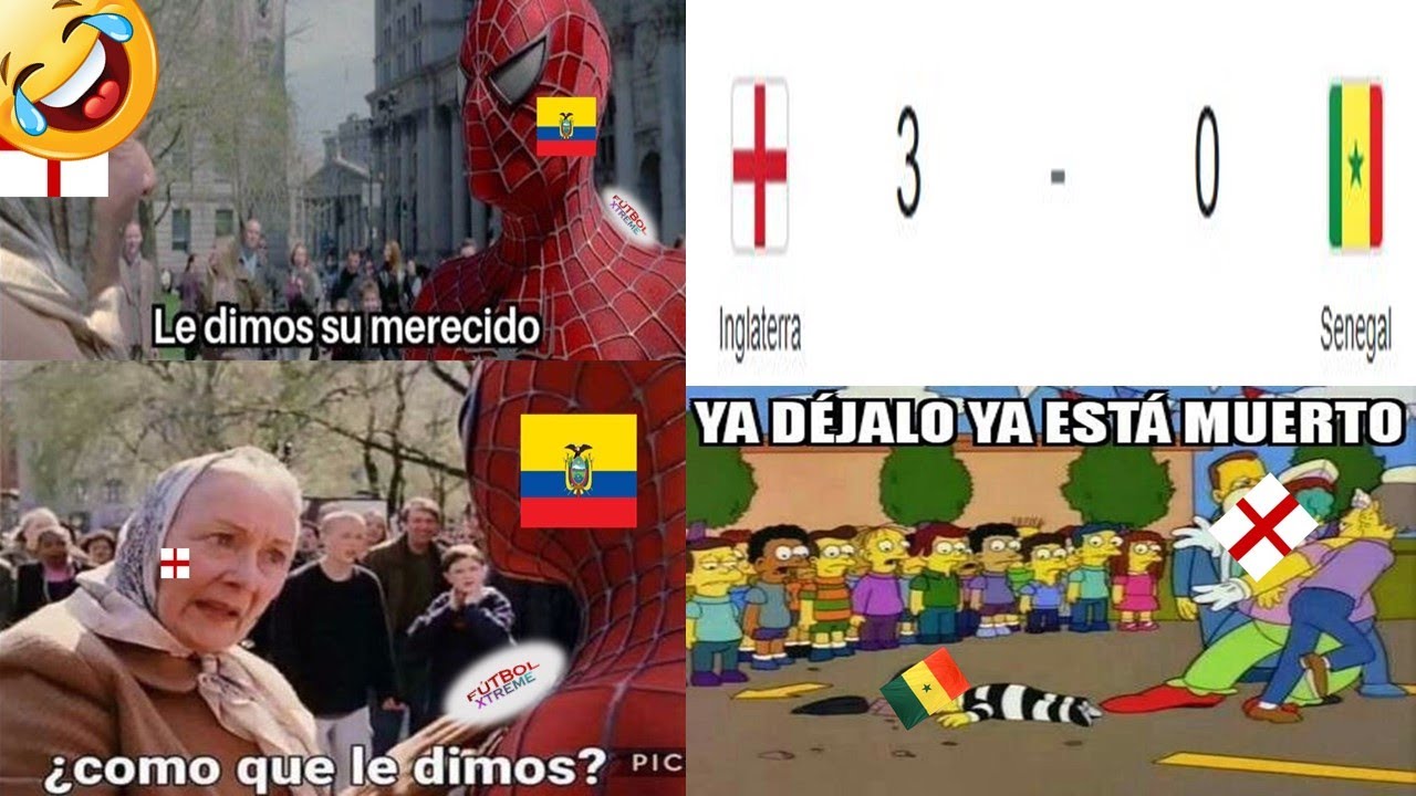 MEMES INGLATERRA 3 SENEGAL 0 MUNDIAL 2022 - YouTube