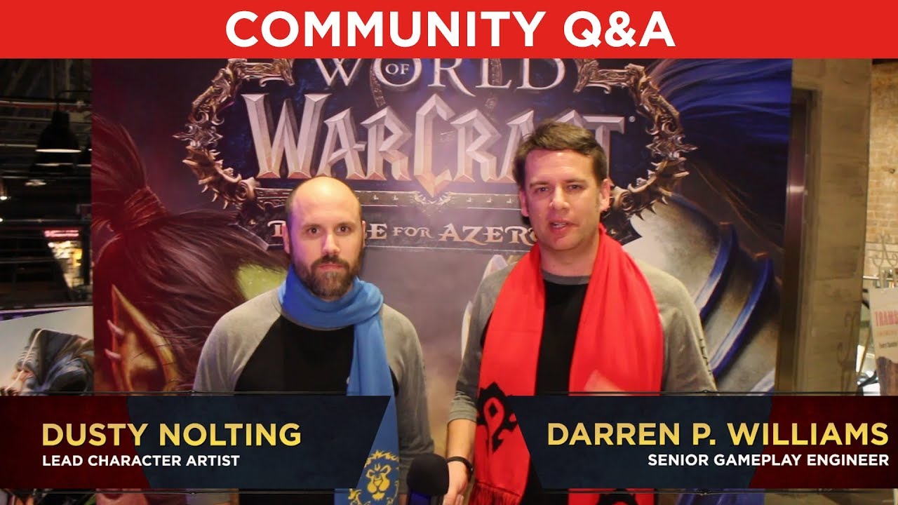 Developer Interview - World of Warcraft Battle For Azeroth - Community ...